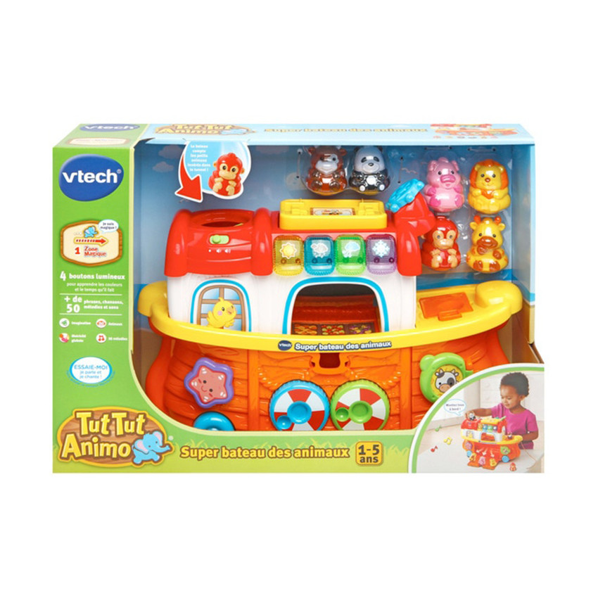 Tut Tut Animo Super Bateau Des Animaux Vtech Tut Tut Animo Super Bateau Des Animaux Vtech