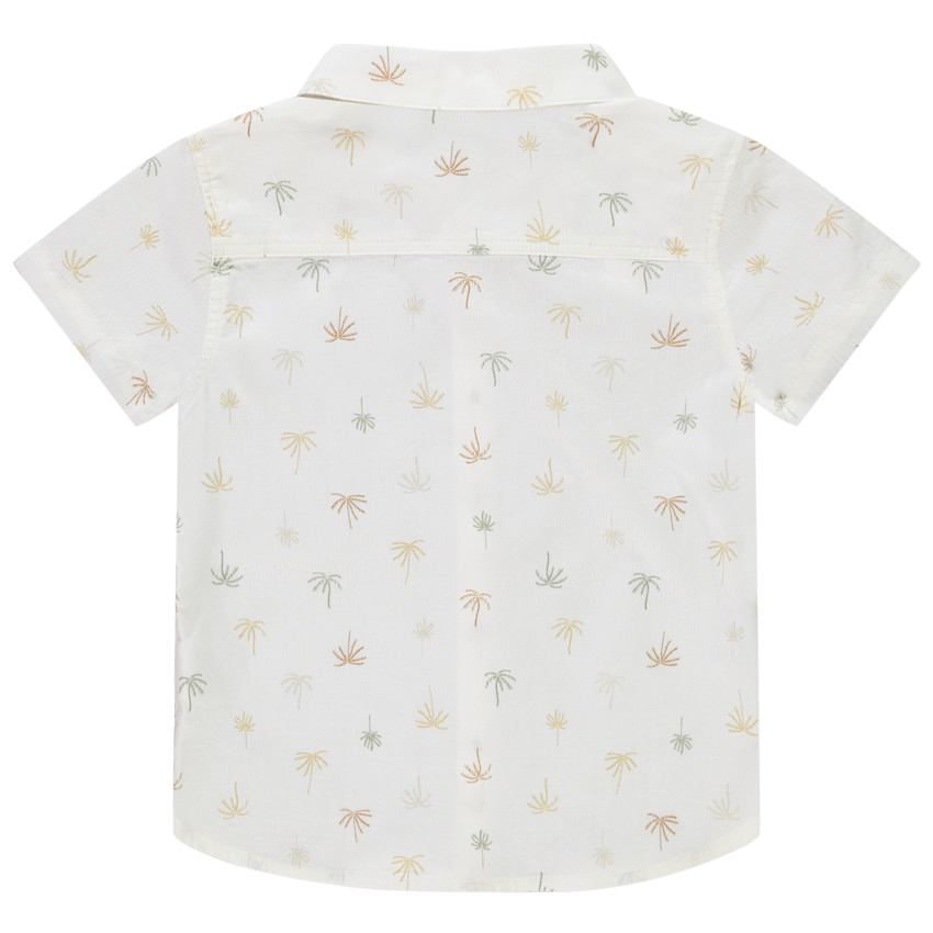 Chemise manches courtes imprimé palmiers pour bébé garçon | Orchestra