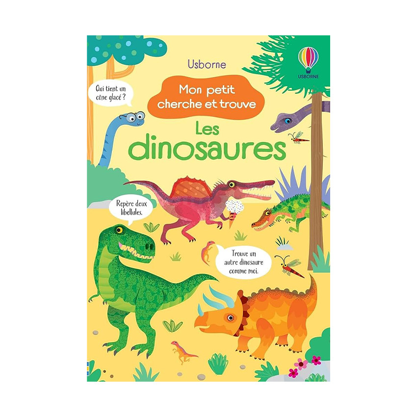 Mon petit cherche et trouve | Les dinosaures | Usborne Publishing