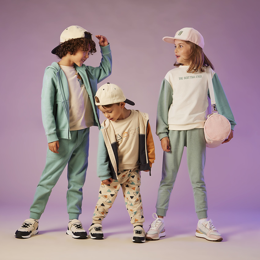Ensemble jogging oversize motifs triangles pour bébé garçon | Orchestra