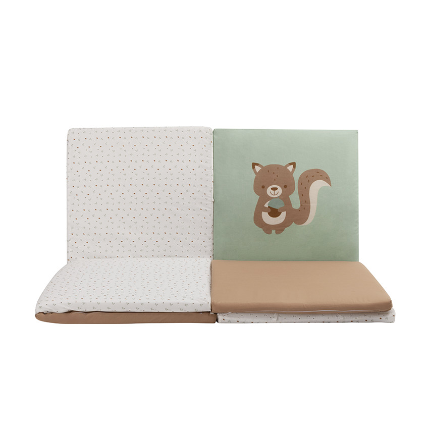 Tapis de motricité pliable 180 x 120 cm Roi des Forêt | Prémaman