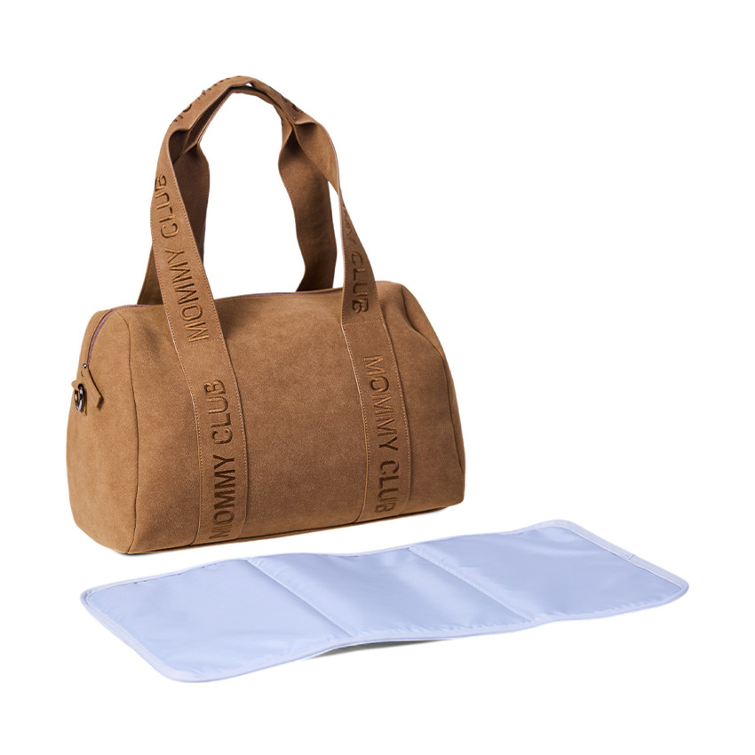 Sac à langer Mommy Club Signature + tapis prestige noisette | Childhome