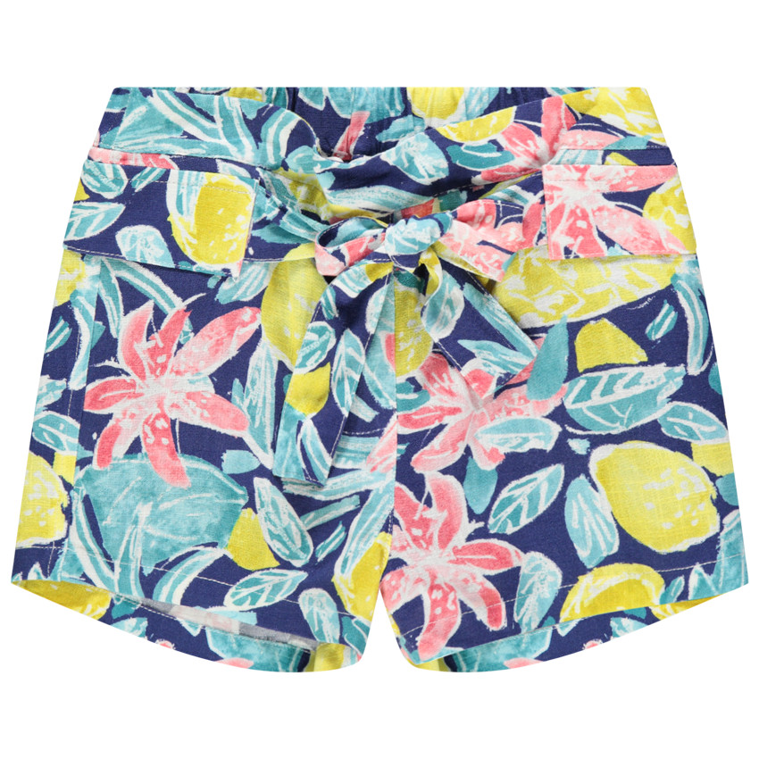 Short en toile imprimé all-over | Orchestra